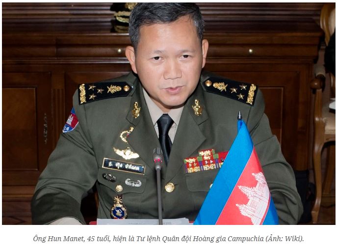 Con trai Thủ tướng Hun Sen, Hun Manet ứng viên nghị sĩ Quốc hội ...